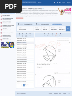 Circle Theorem CXC Past Papers | PDF