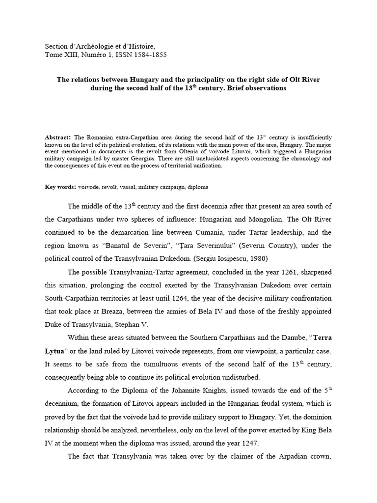 Articol Anale-Ungaria Engl | PDF