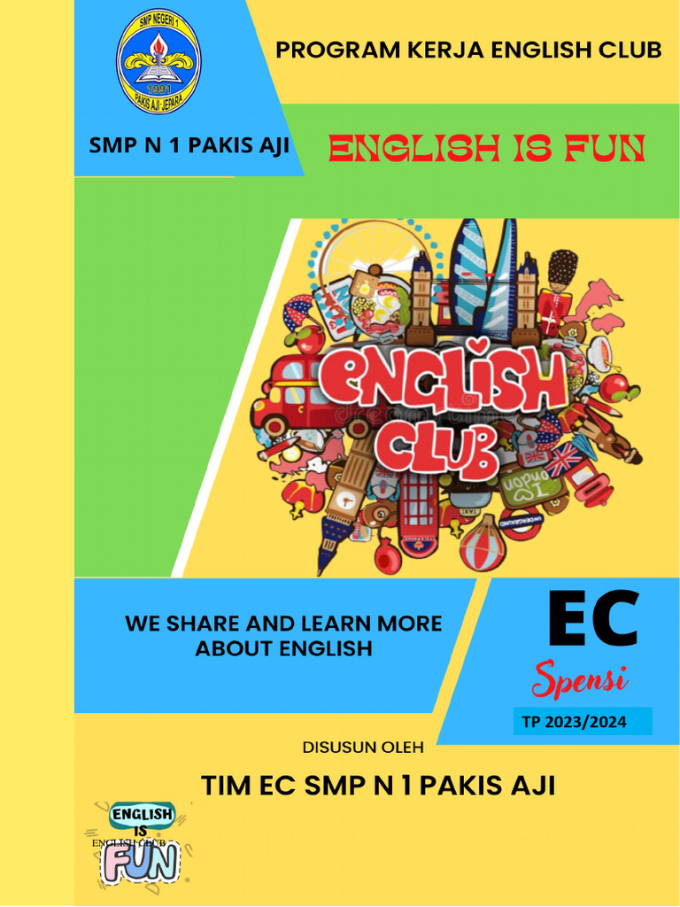 English Club Program | PDF | Kajian Bahasa Asing | Seni