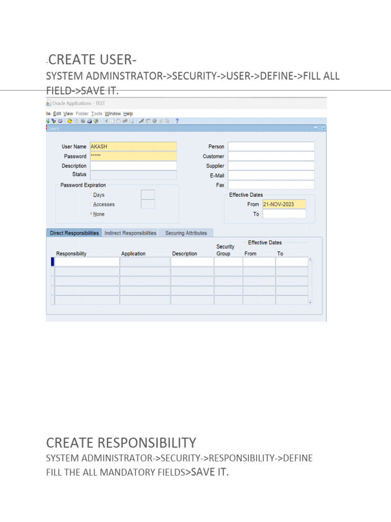 Create User | PDF | Database Transaction | Computing