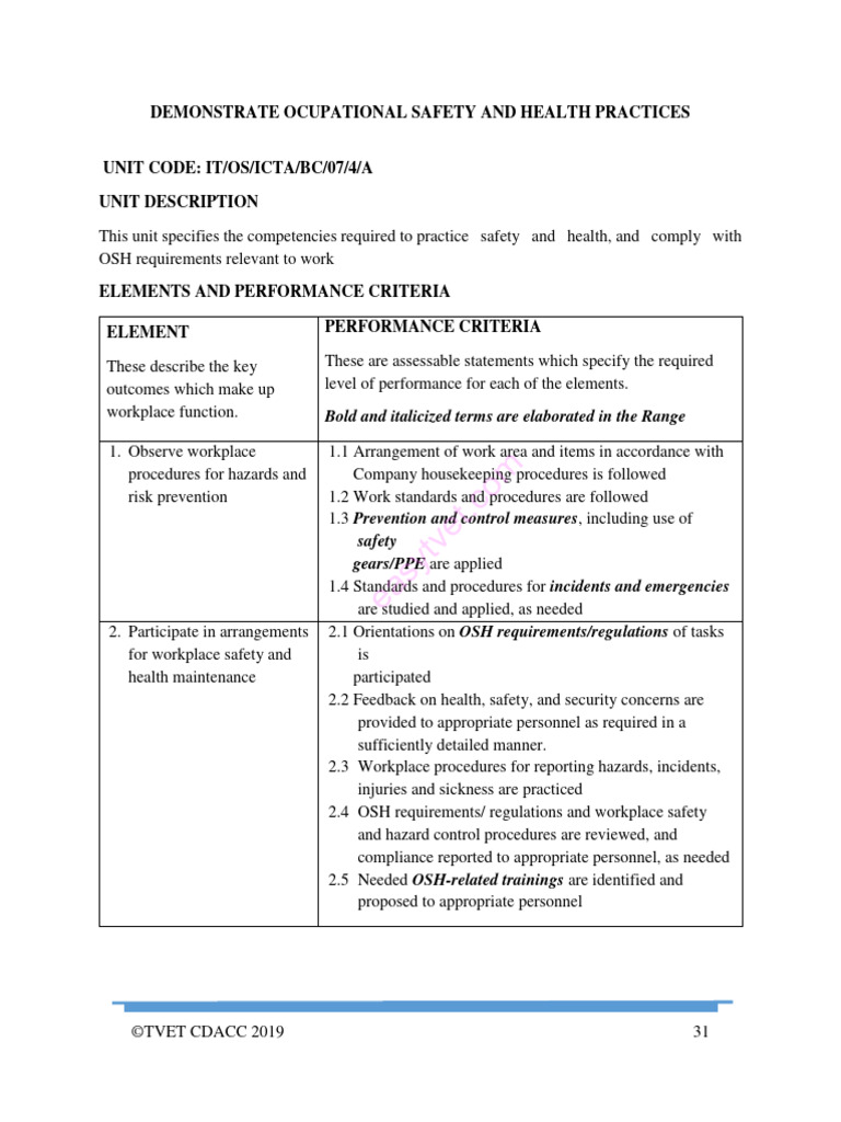 Occupation | PDF | Occupational Safety And Health | Personal Protective ...
