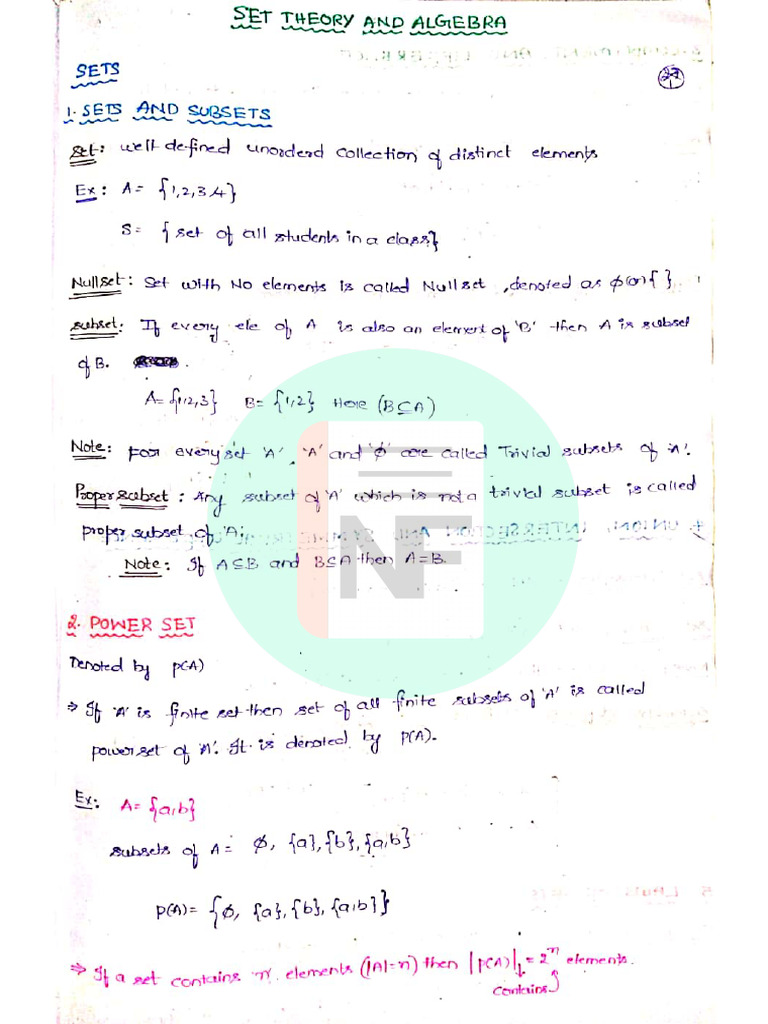 Set Theory Graph Theory 1 Pdf