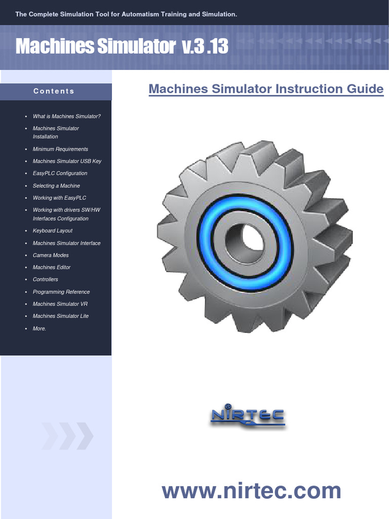 Machines Simulator Instruction Guide | PDF | Programmable Logic ...