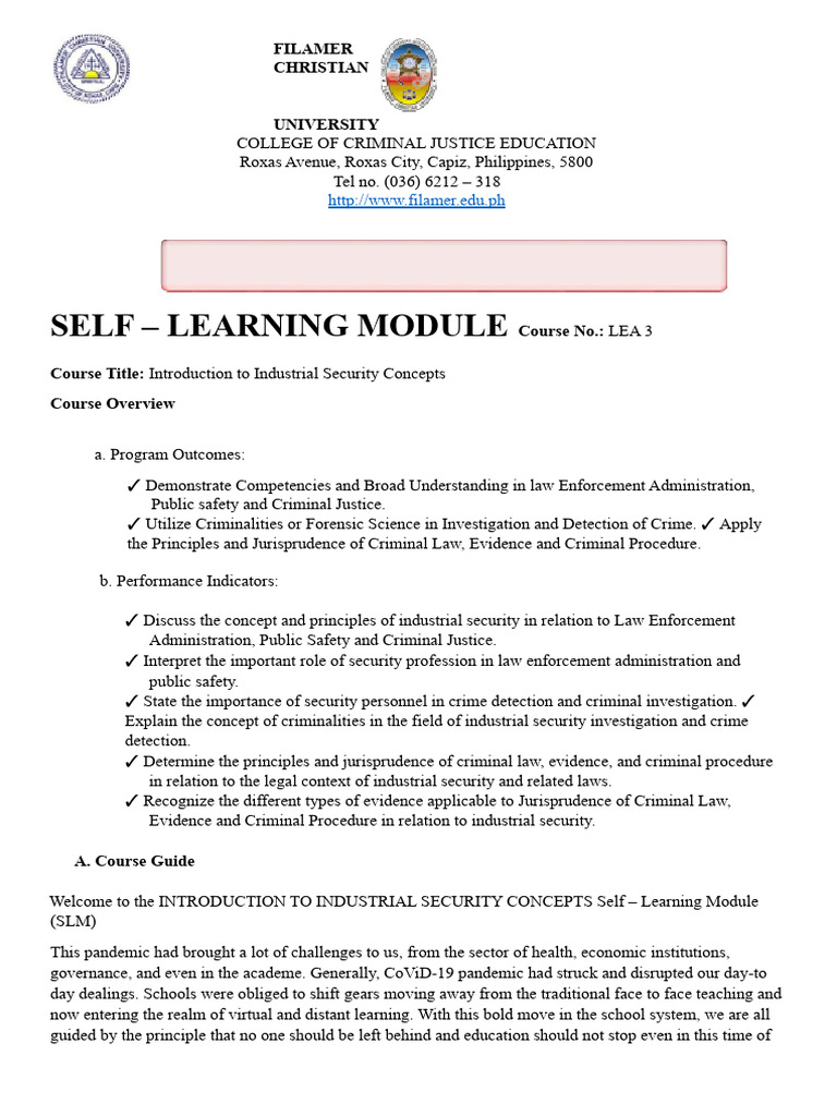 Module - Lea 3 | PDF | Lighting | Risk