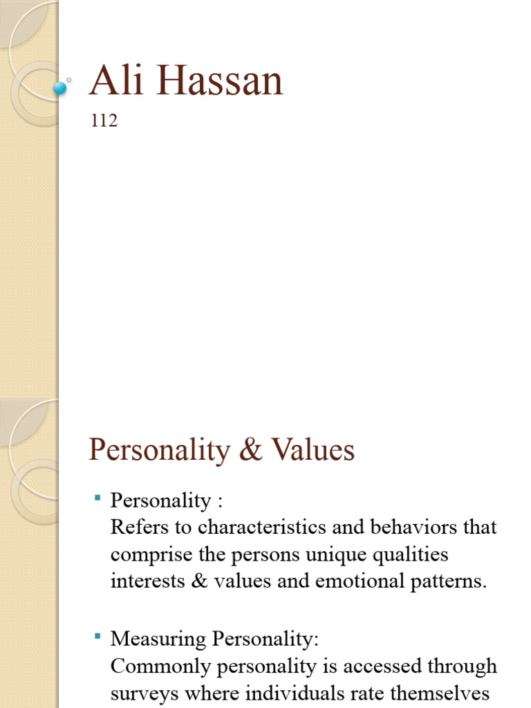 Ob Presentation (C) | PDF | Extraversion And Introversion | Scientific Theories