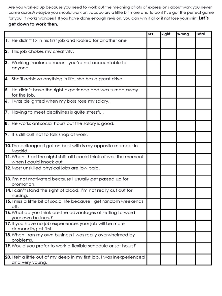Betting Handout | PDF | Salary | Business