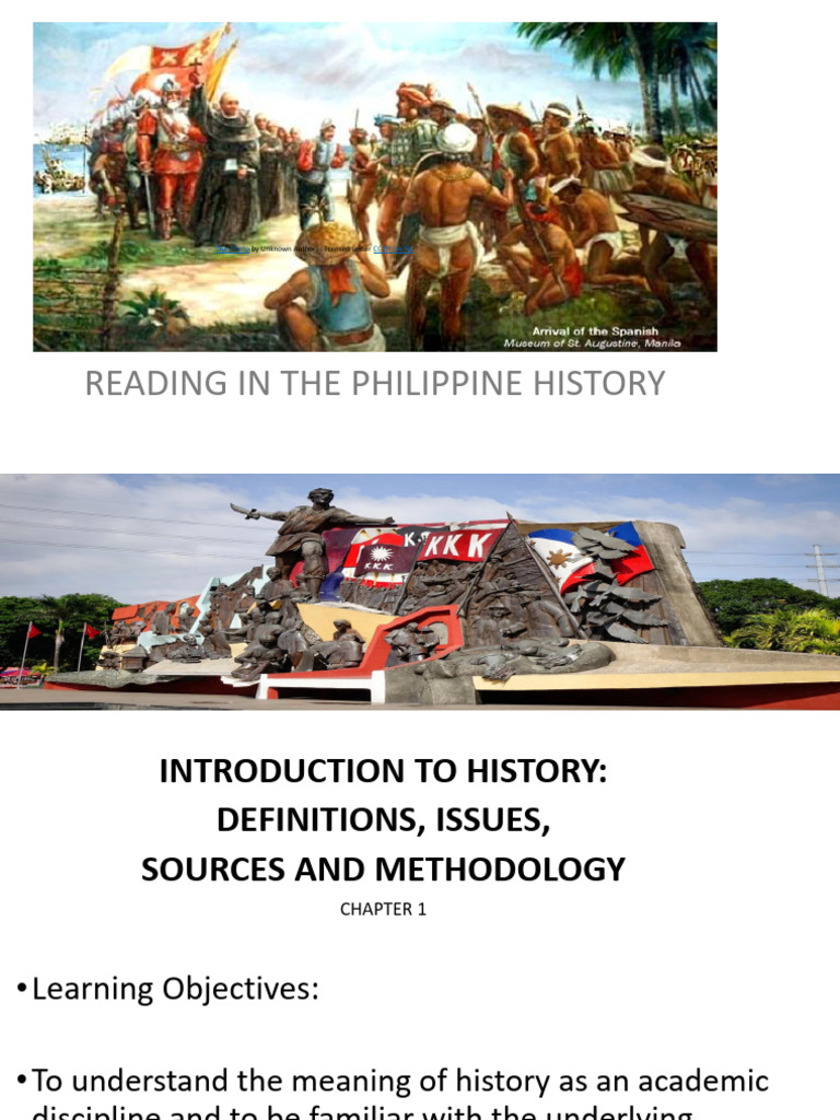 Understanding Philippine History Methodology | PDF | Methodology ...
