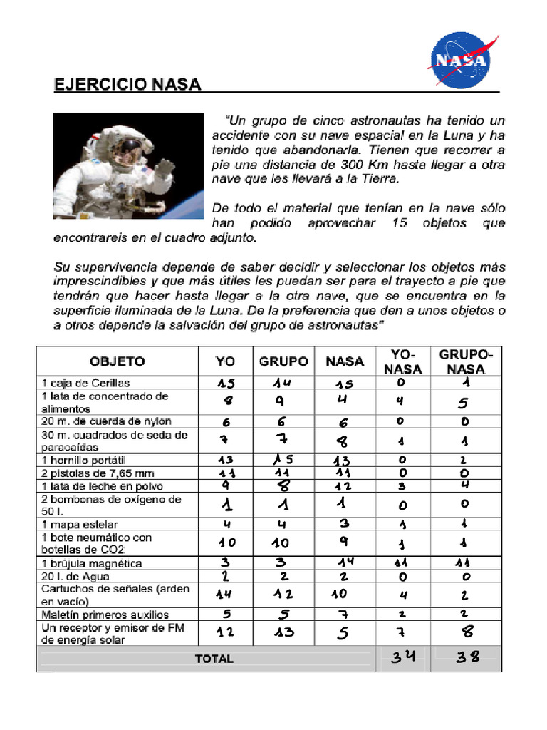 Dinámica NASA | PDF