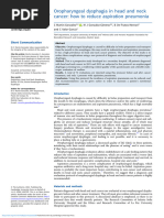 The Dysphagia Outcome and Severity Scale (DOSS) | PDF | Medical ...