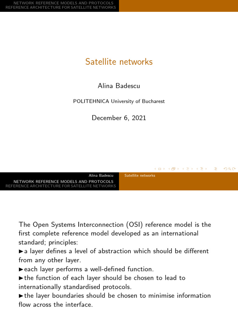 Satellite Network | PDF | Internet Protocol Suite | Computer Network