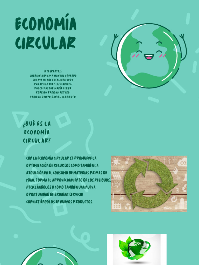 Economía Circular | PDF | Reciclaje | Residuos