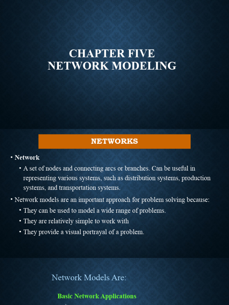 Chapter 5 Network | PDF | Algorithms | Theoretical Computer Science Chapter 5 Network | PDF | Algorithms | Theoretical Computer Science