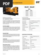 Cat C15 Diesel Generator Specifications | PDF | Mains Electricity ...
