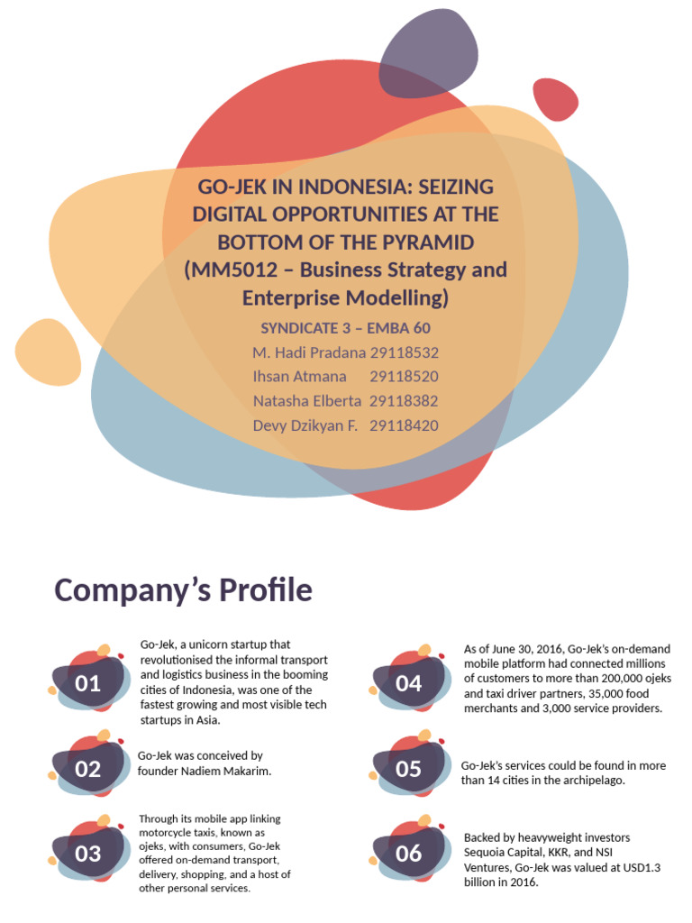 Syndicate 3 Gojek 3 6 | PDF | Risk | Business