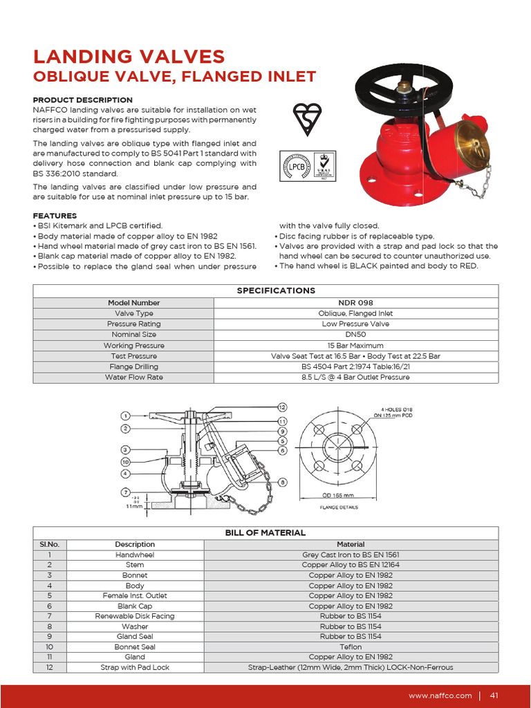 Landing Valve | PDF | Valve | Hydraulics