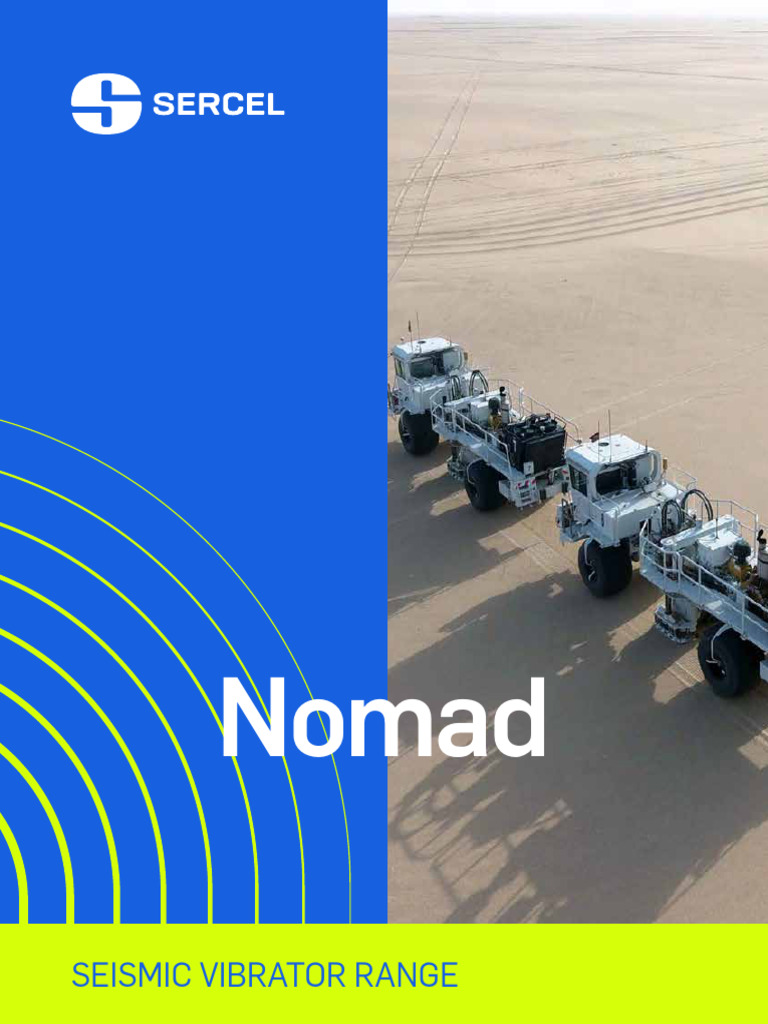 Nomad Brochure Sercel en 1 | PDF | Engines | Frequency
