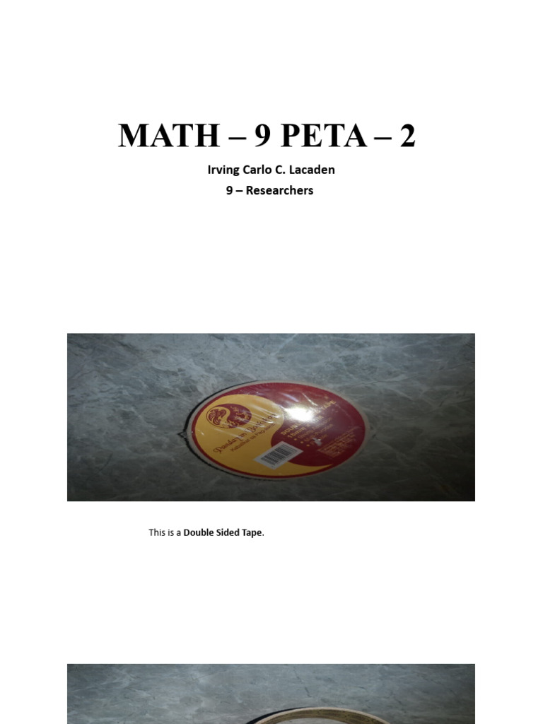 Math - 9 Peta - 4 | PDF | History | Young Adult
