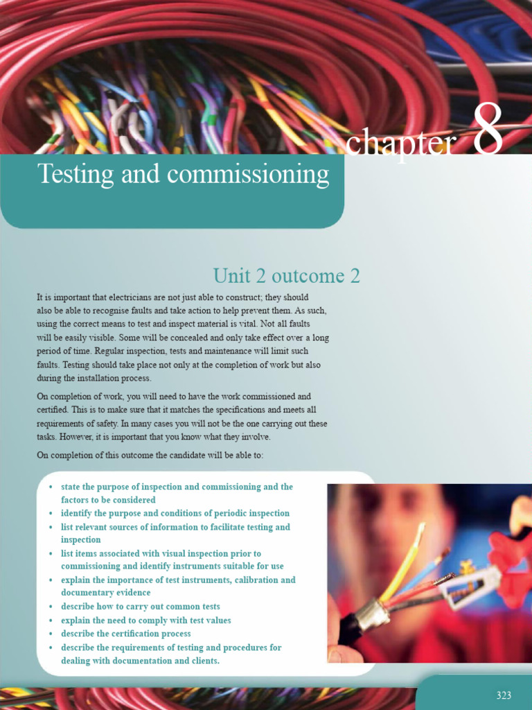 Testing and Commissioning of Electrical Installations | PDF | Fuse ...