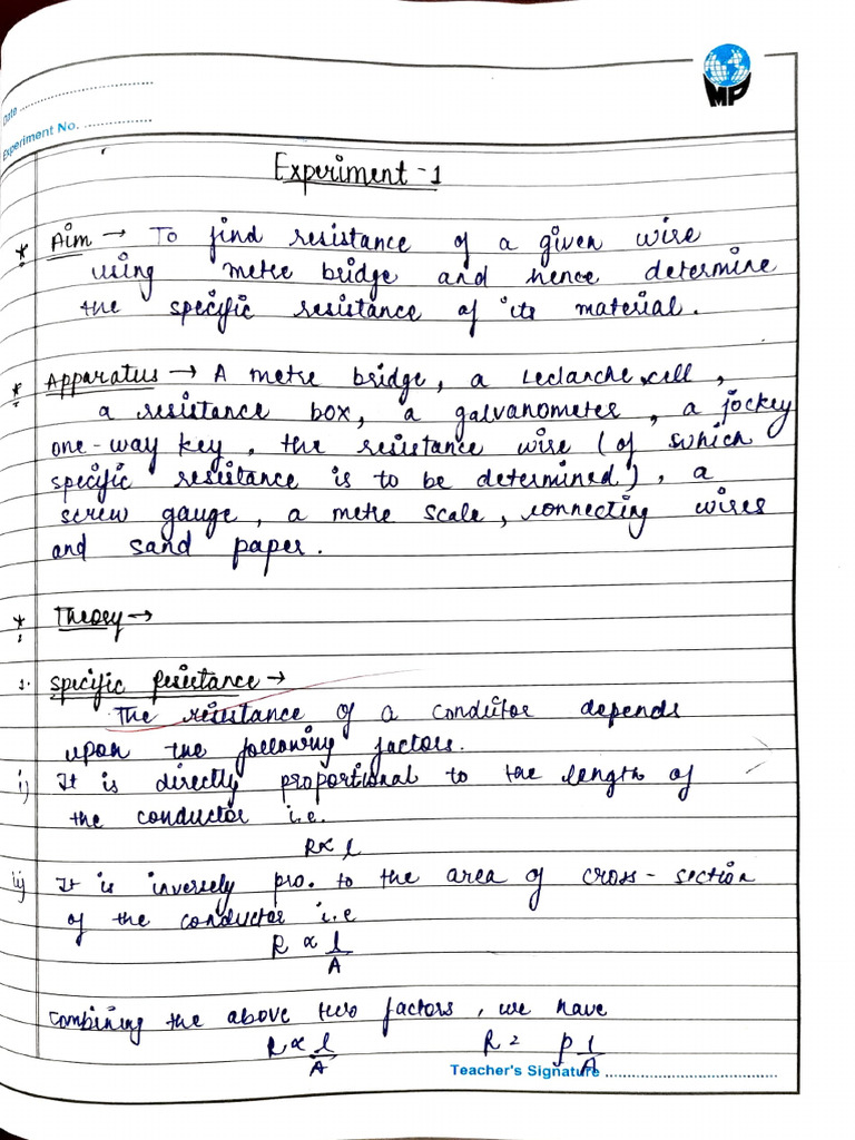 Physics Practical File | PDF