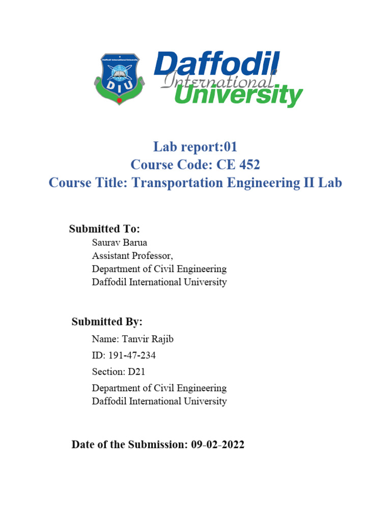 Lab Report 452 | PDF | Workweek And Weekend