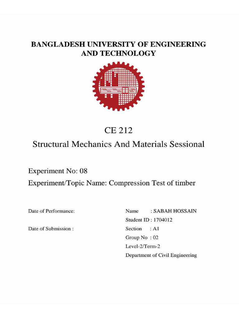 Timber Compression Pdf