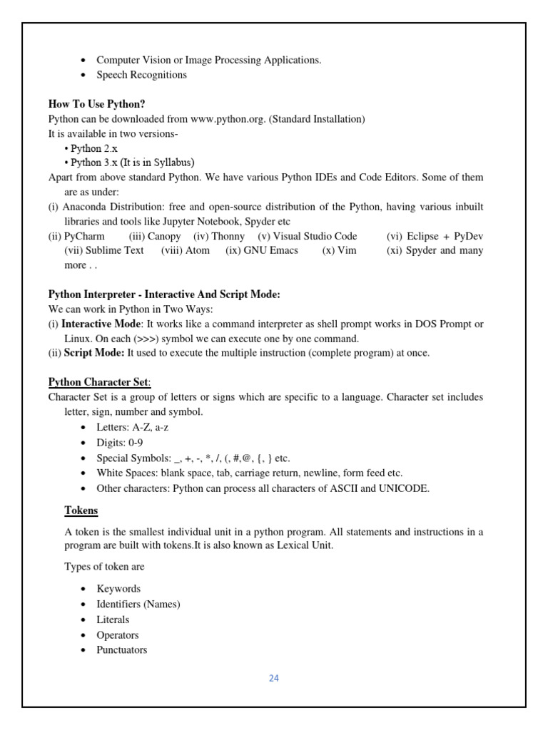 12 CS - 22-23 (1) - 24-24 | PDF | Reserved Word | Python (Programming Language)