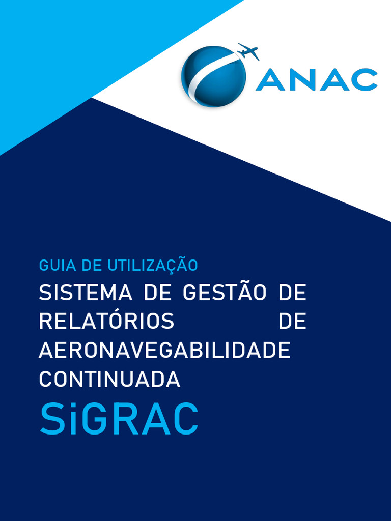 Guia do SiGRAC para Relatórios de Aeronavegabilidade | PDF | Usuário ...