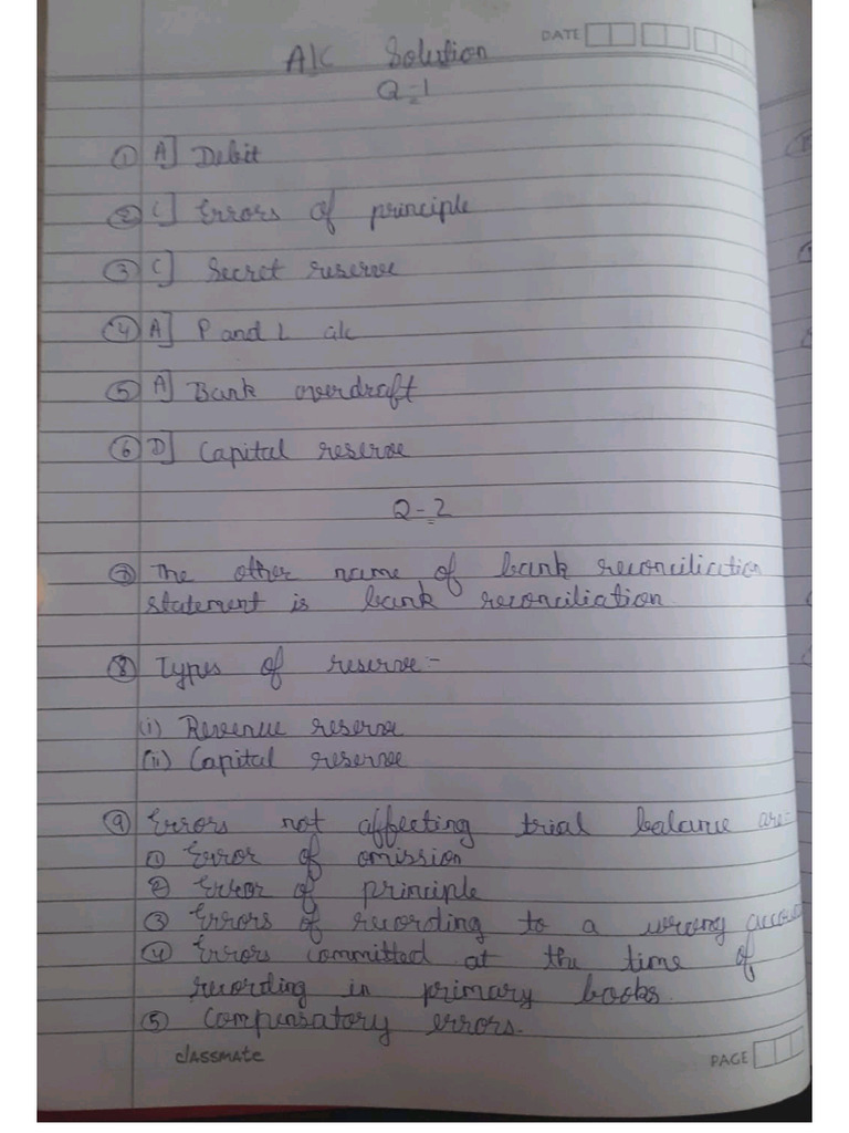 ACCOUNT Solution. | PDF