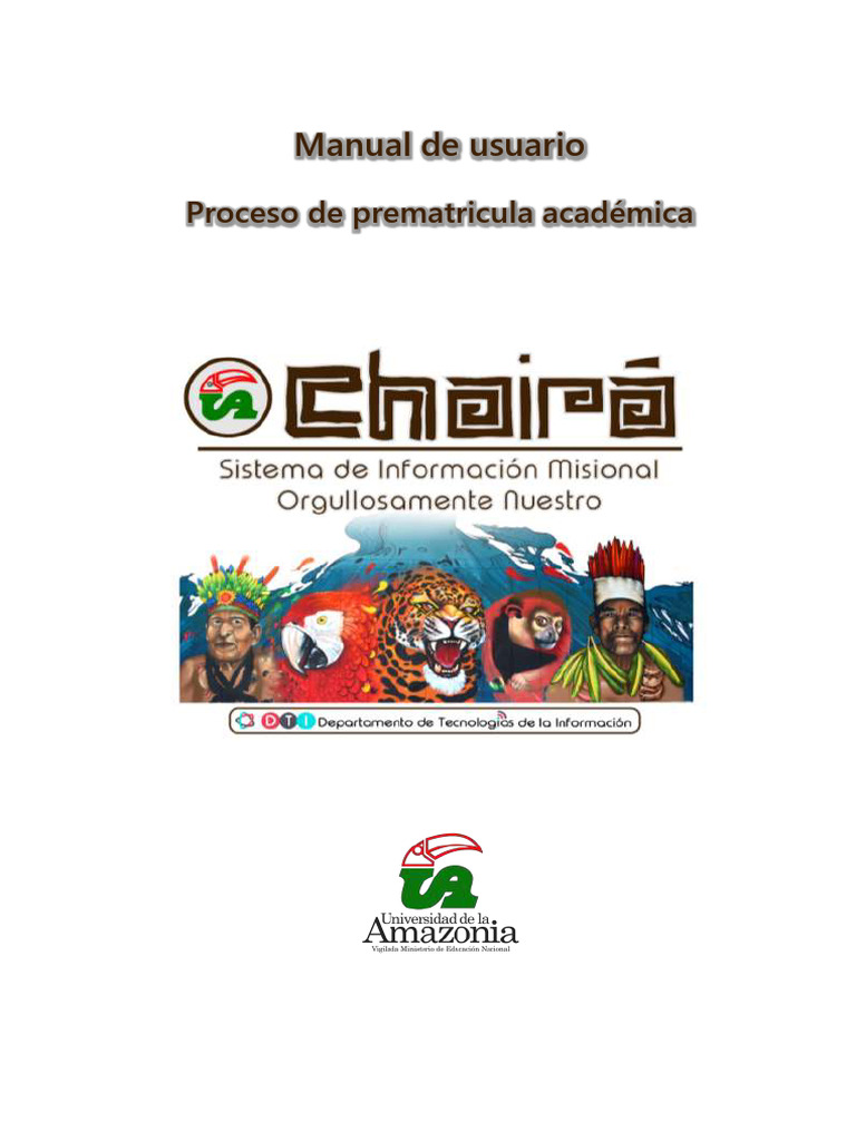 Guía de Prematrícula en Chairá UDLA | PDF | Importar | Informática