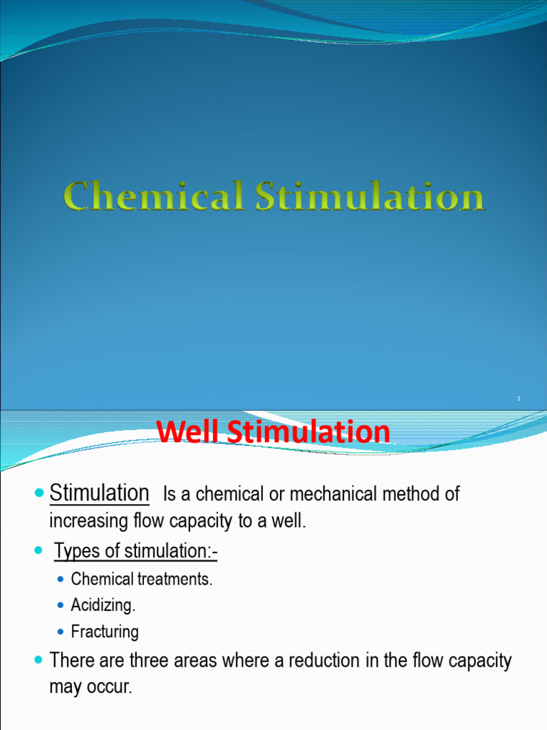 Chemical Stimulation | PDF | Corrosion | Porosity