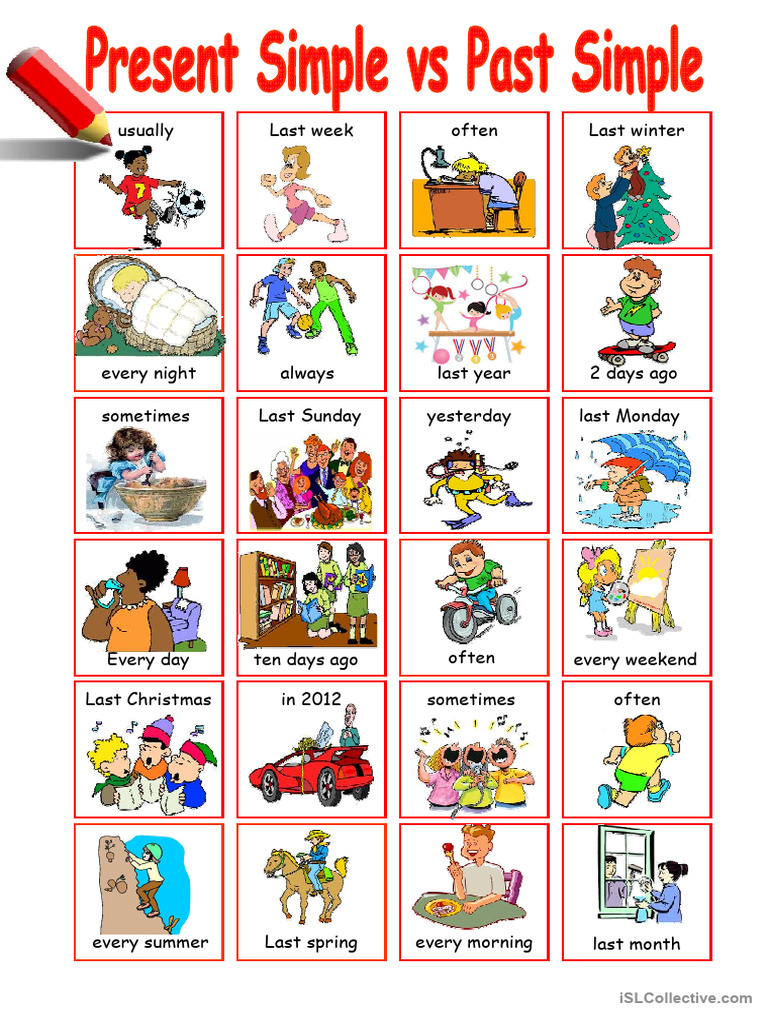 Present Simple Vs Past Simple | PDF