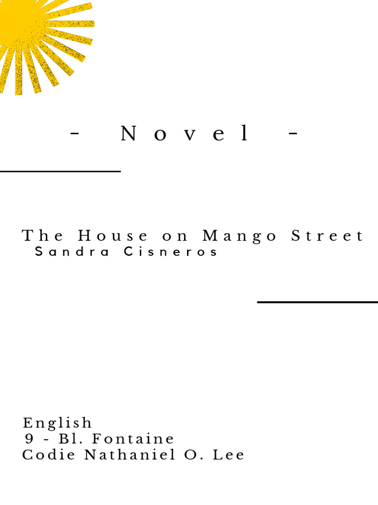 The House On Mango Street | PDF