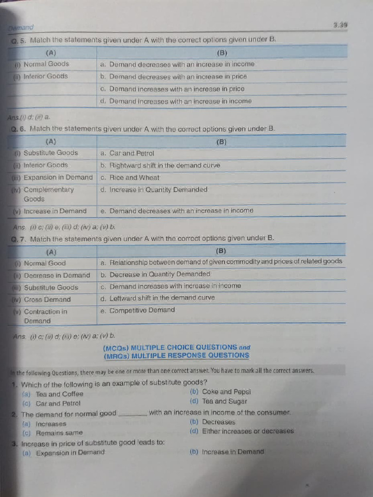Chapter 3 ME | PDF | Demand | Demand Curve