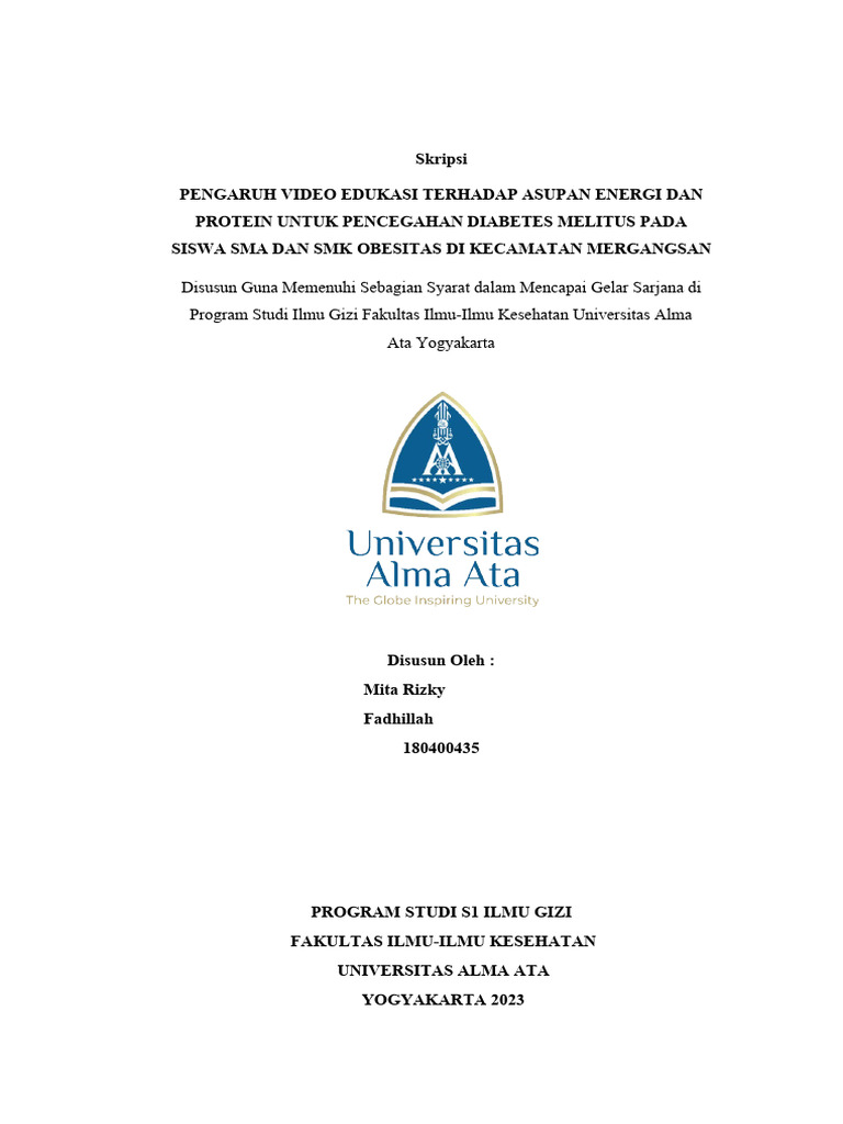 Skripsi - Mita Rizky F 180400435 | PDF