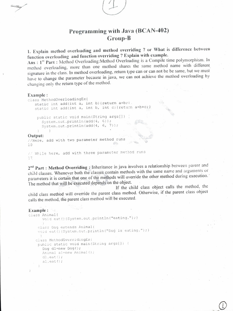 Debarghya Sir Java | PDF | Method (Computer Programming) | Class ... Debarghya Sir Java | PDF | Method (Computer Programming) | Class ...