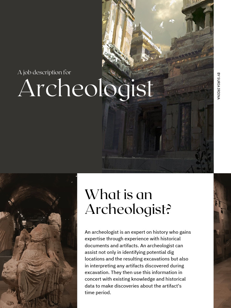 Archeologist | PDF | Archaeology | Science