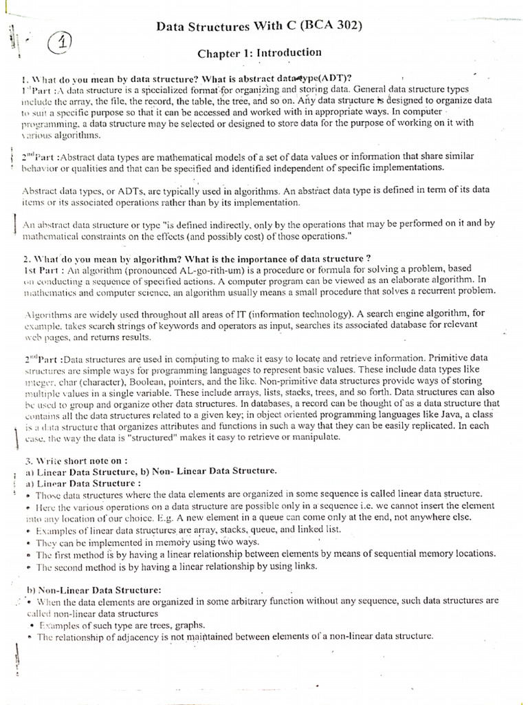Data Structure With C | PDF