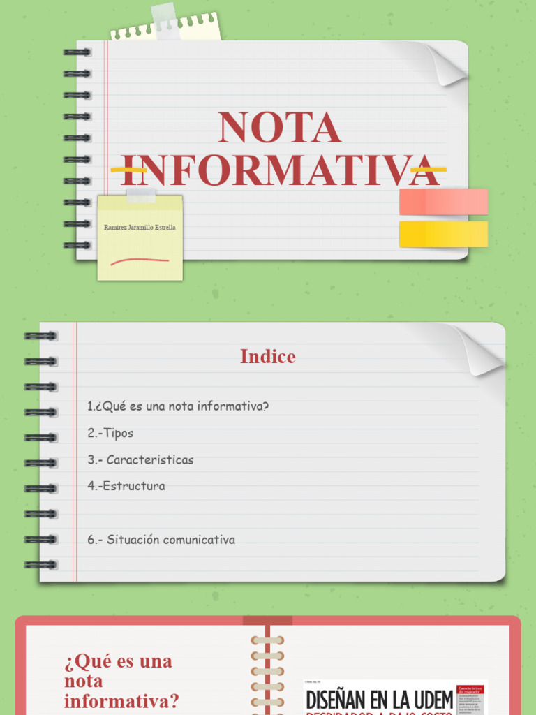 Nota Informativa | Descargar gratis PDF | Comunicación | Comunicación ...