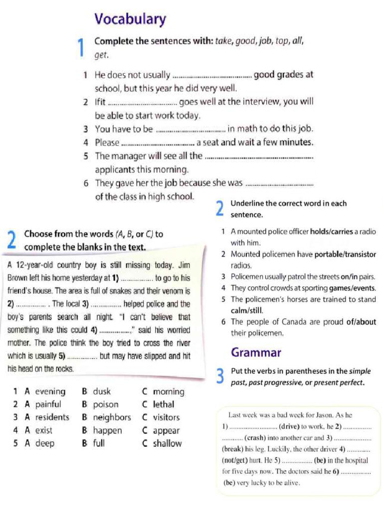 Access Student Book Grade 8 | PDF