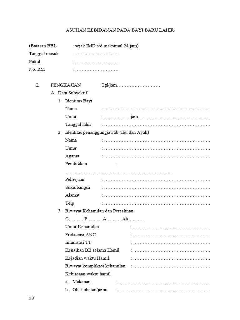 Format ASKEB BBL | PDF