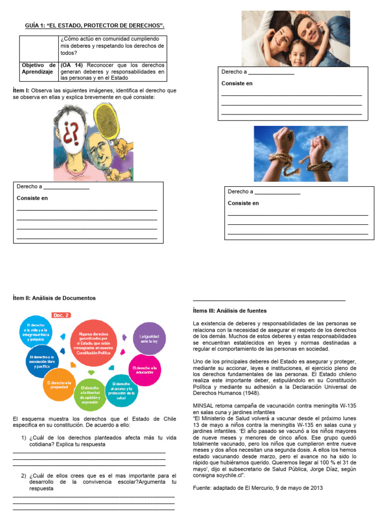 Guia 1 El Estado Protector de Derechos 109476 20231122 20191111 134013 | PDF | Educación de la ...