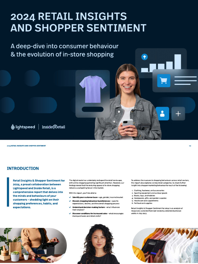 2024 Retail Insights & Shopper Sentiment | PDF | Retail | Online Shopping