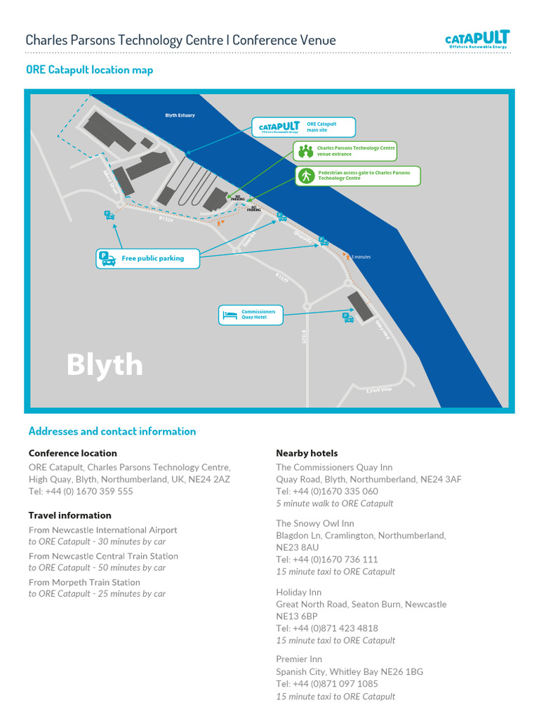 Charles Parsons Technology Centre Visitor Information | PDF