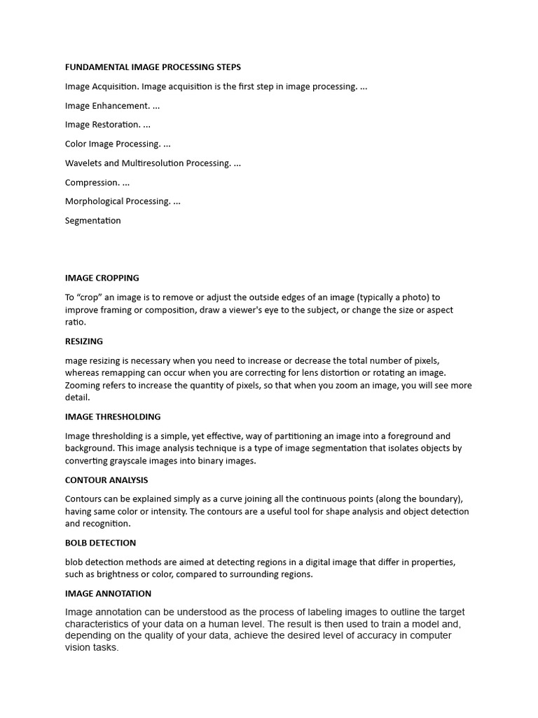 Computer Vision Ques | PDF | Image Segmentation | Image Editing