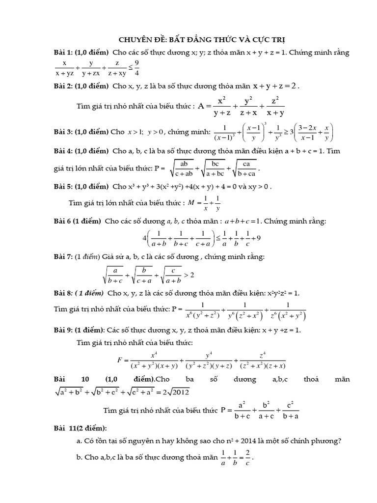Chuyen de BDT Cuc Tri 2 | PDF