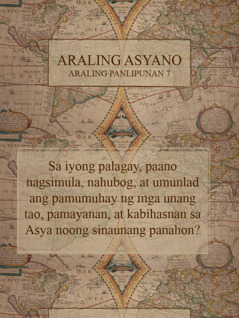 Unang Pamayanan | PDF