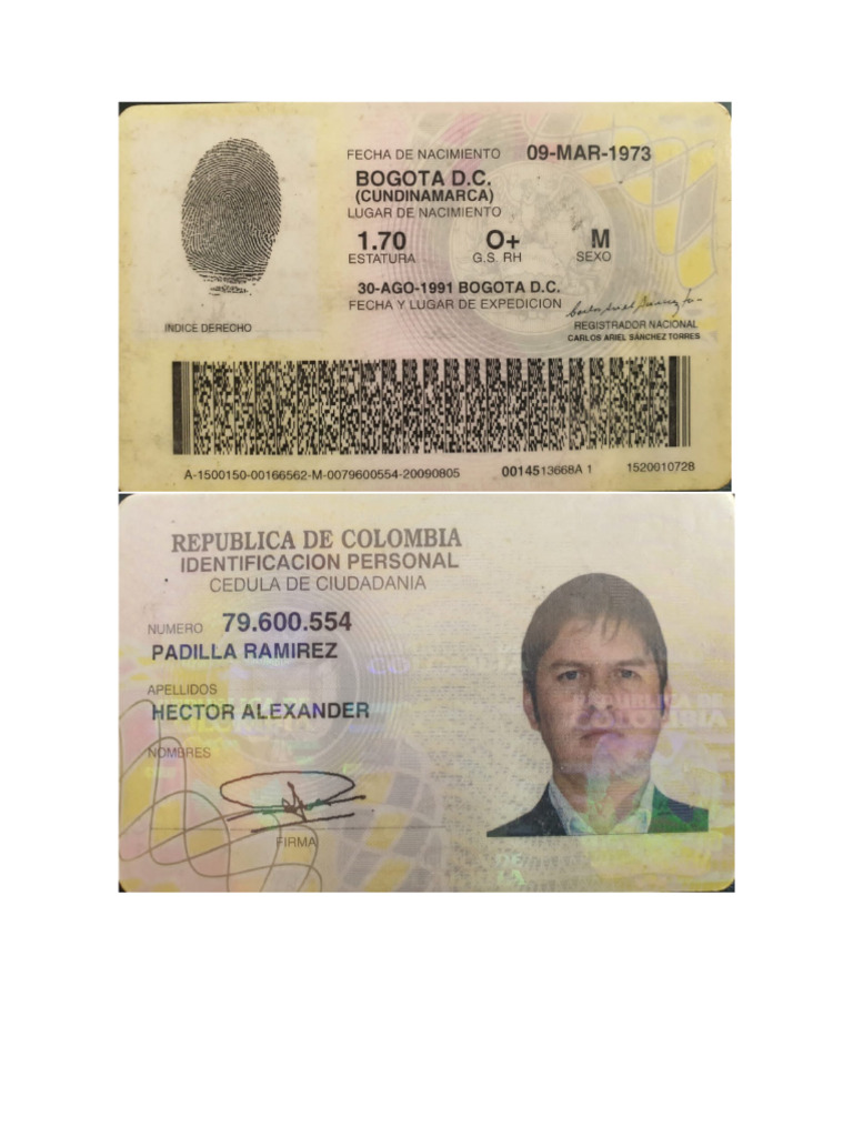 Cedula Alex Padilla | PDF