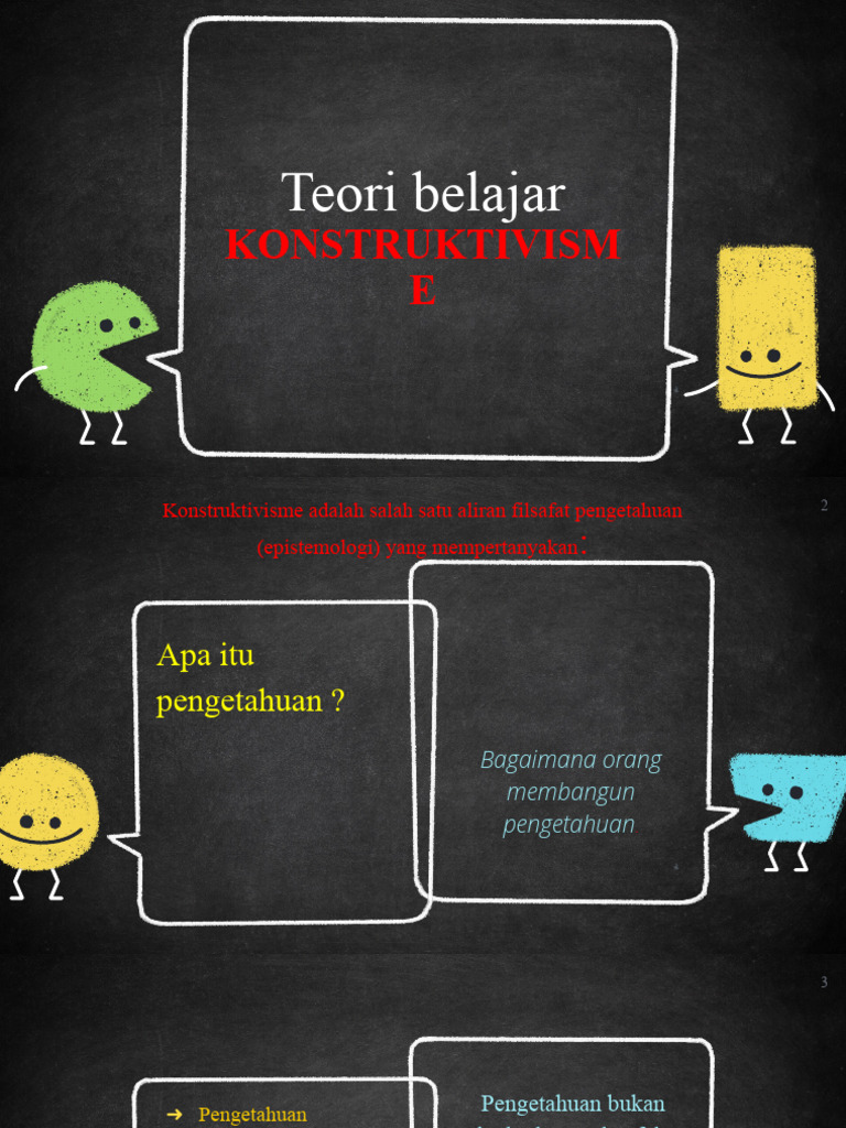 Teori Belajar Konstruktivisme | PDF Teori Belajar Konstruktivisme | PDF