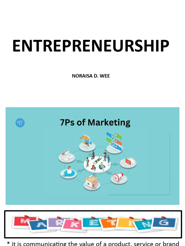 7PS Marketing Mix Entrep | PDF | Marketing | Brand