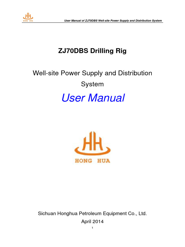 Well-Site Power Supply and Distribution System User Manual | PDF | Electrical Connector | Switch